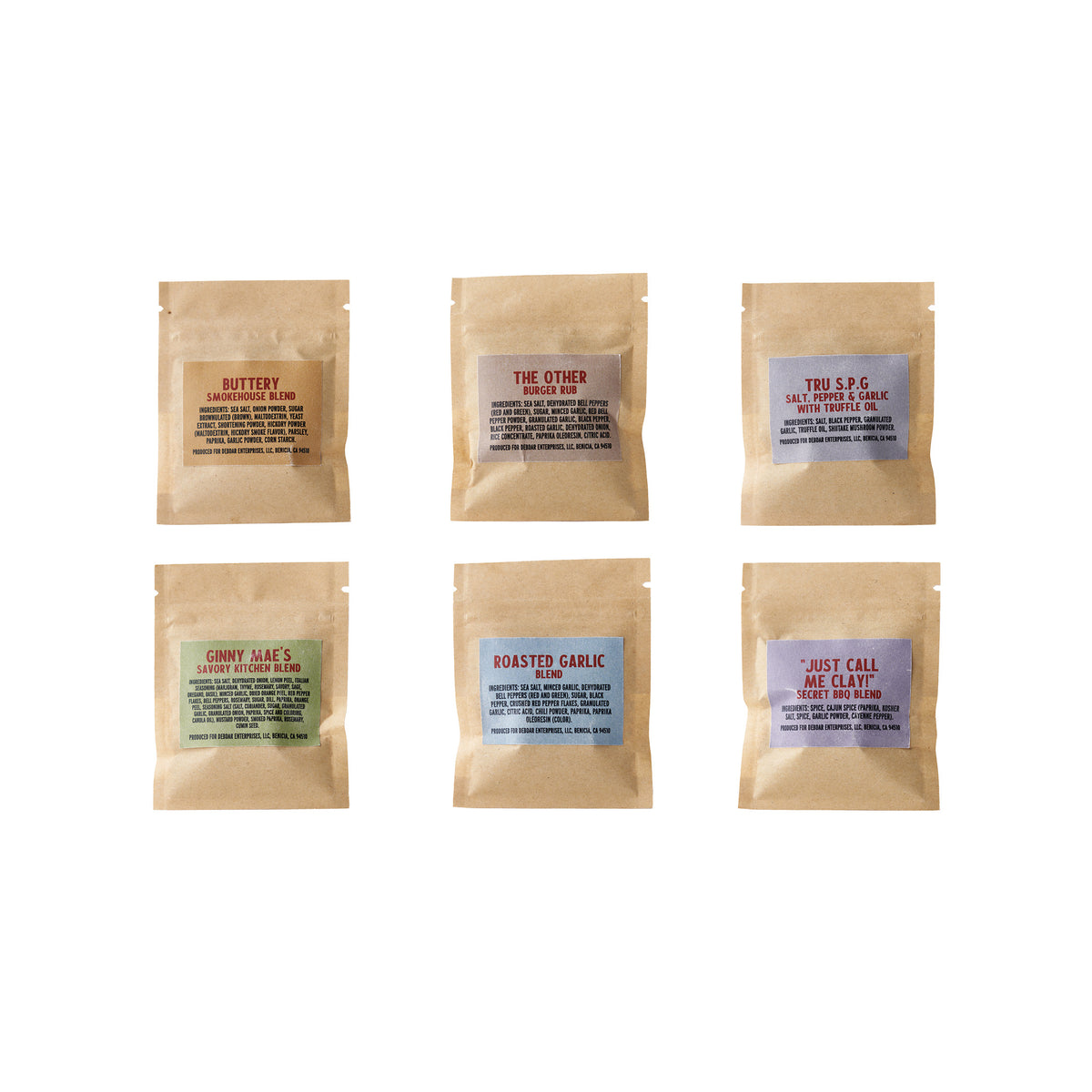 Spice Blends 1oz. Sampler Bundle – Clay Family Recipes